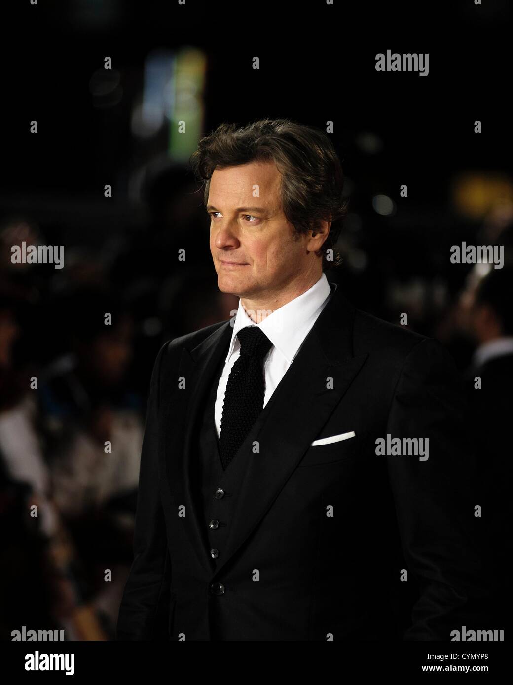 Actor Colin Firth attends World Premiere of Gambit on 07/11/2012 at The ...
