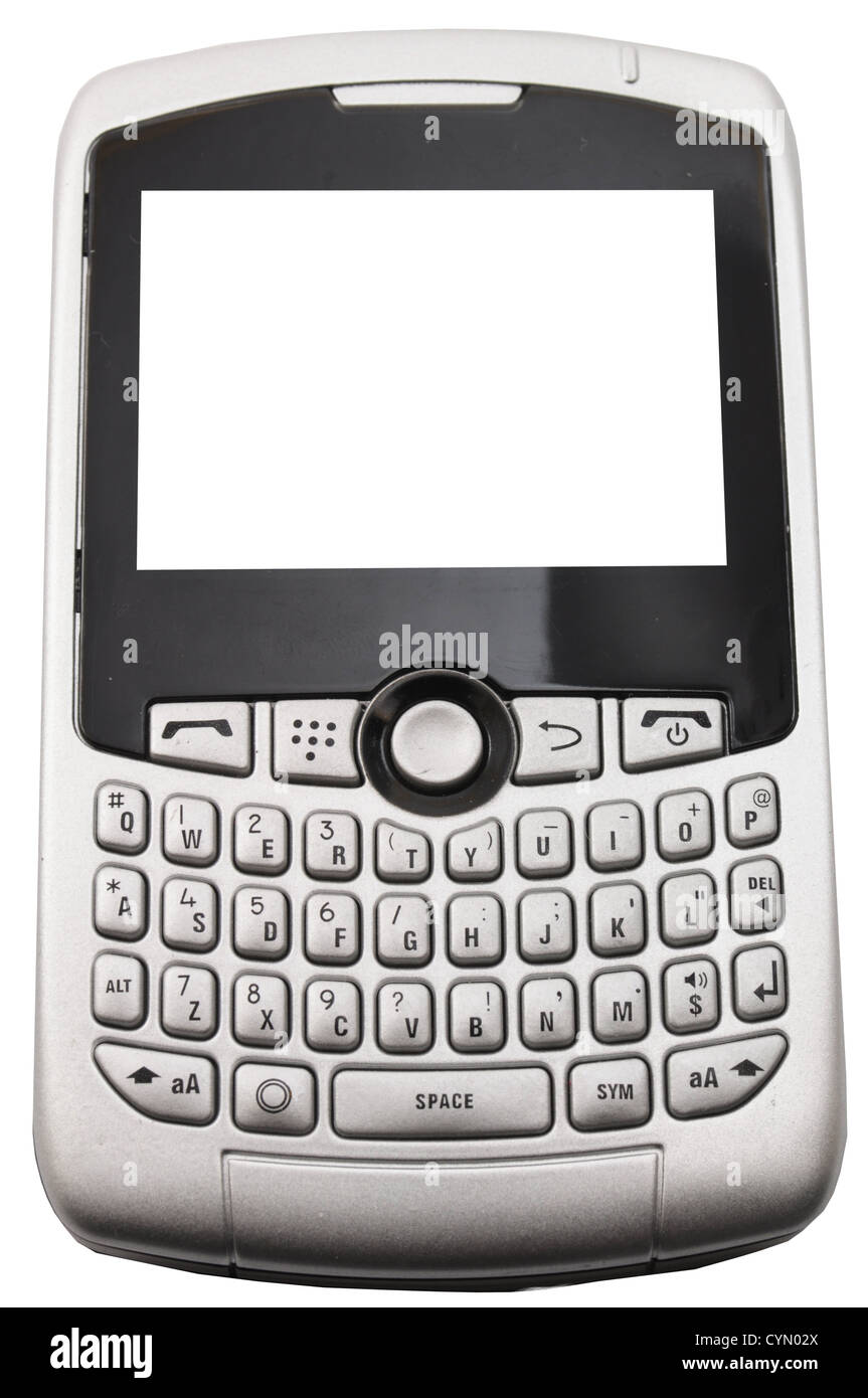 pda or personal digital assistant showing wireless communication ...