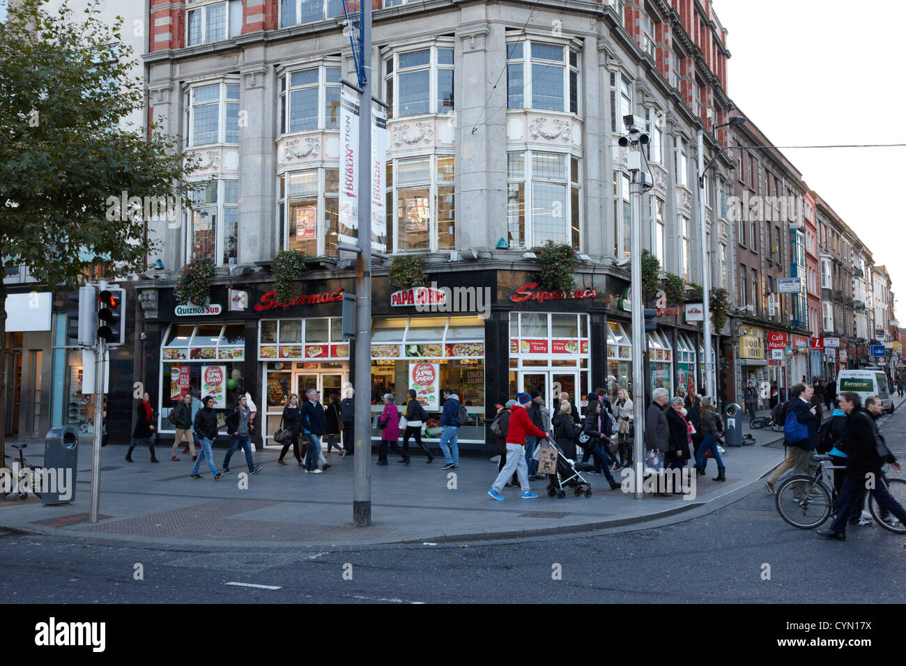 supermacs fast food restaurant oconnell street dublin republic of ...