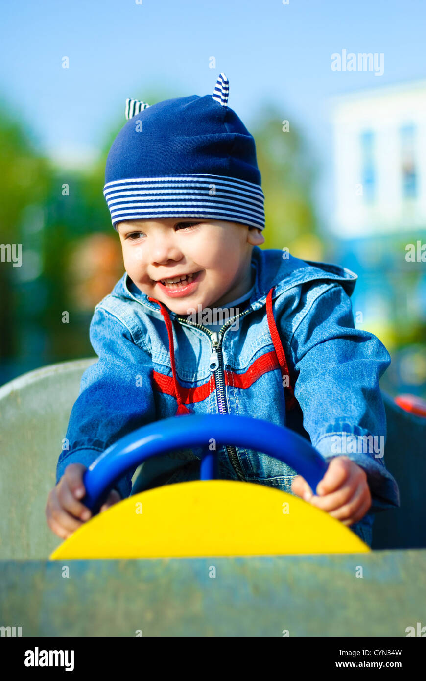 happy child outdoor Stock Photo - Alamy