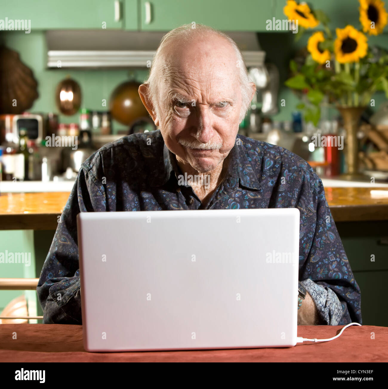 Grumpy grandpa hi-res stock photography and images - Alamy