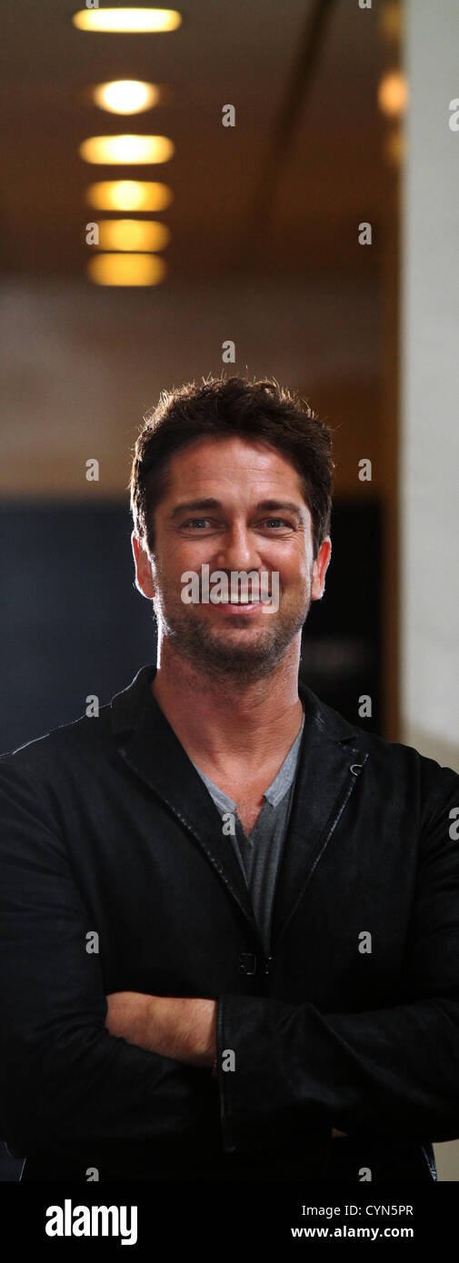 Nov. 7, 2012 - New York, New York, U.S. - Actor GERARD BUTLER stars in ...
