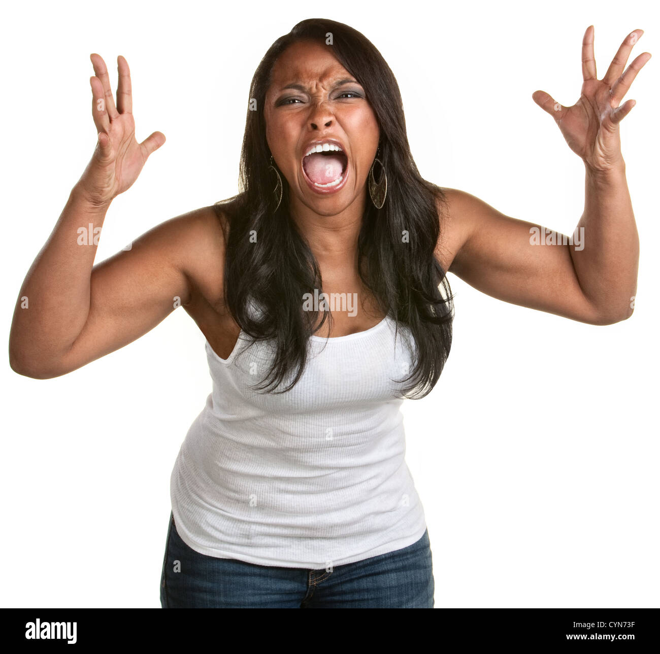Woman enraged hi-res stock photography and images - Alamy