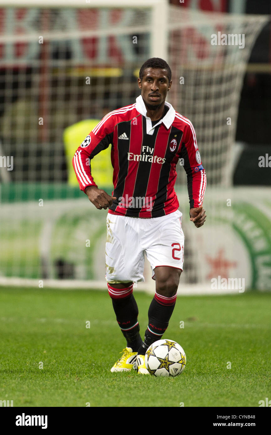 Kevin Constant (Milan), NOVEMBER 6, 2012 - Football / Soccer : UEFA ...