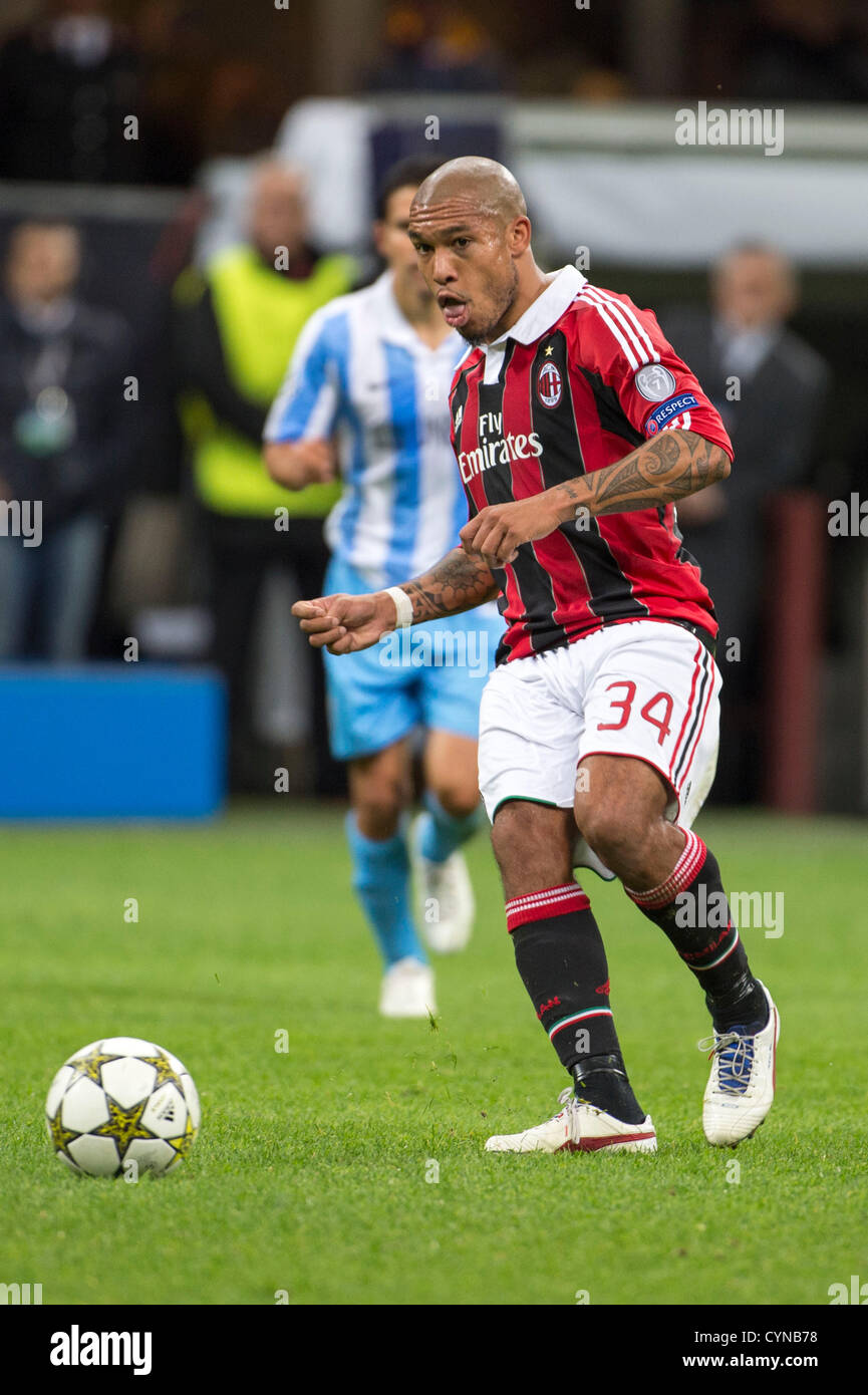 Nigel de Jong (Milan), NOVEMBER 6, 2012 - Football / Soccer : UEFA ...