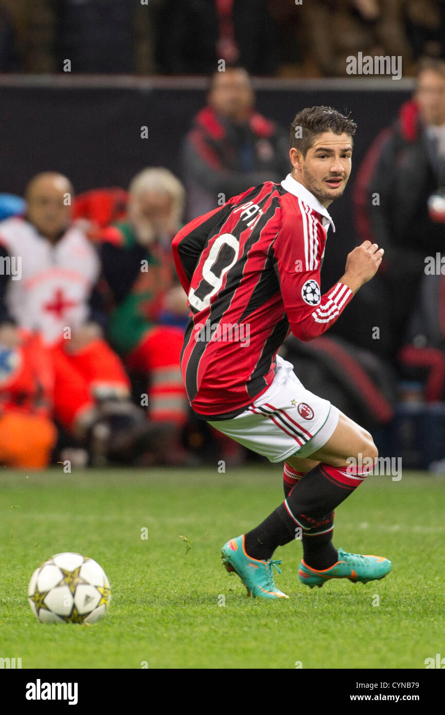 Alexandre Pato (Milan), NOVEMBER 6, 2012 - Football / Soccer : UEFA ...