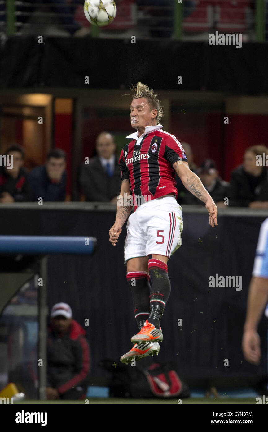 Philippe Mexes (Milan), NOVEMBER 6, 2012 - Football / Soccer : UEFA ...