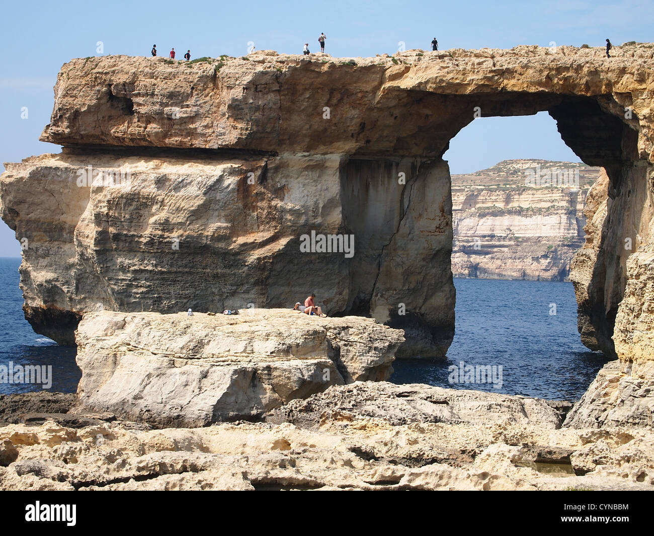 Mighty Azure window Stock Photo - Alamy