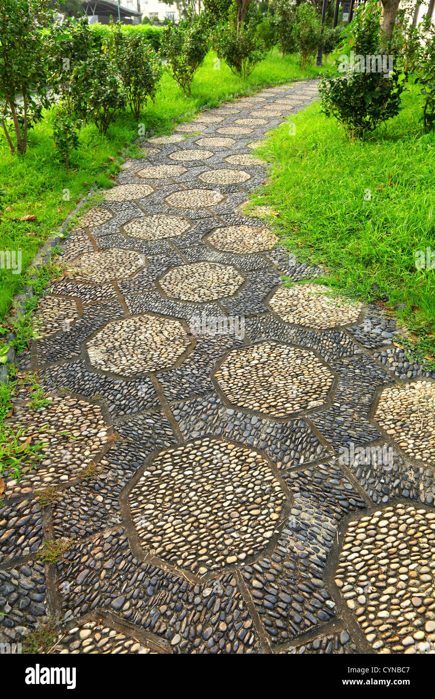 path in chinese garden Stock Photo - Alamy