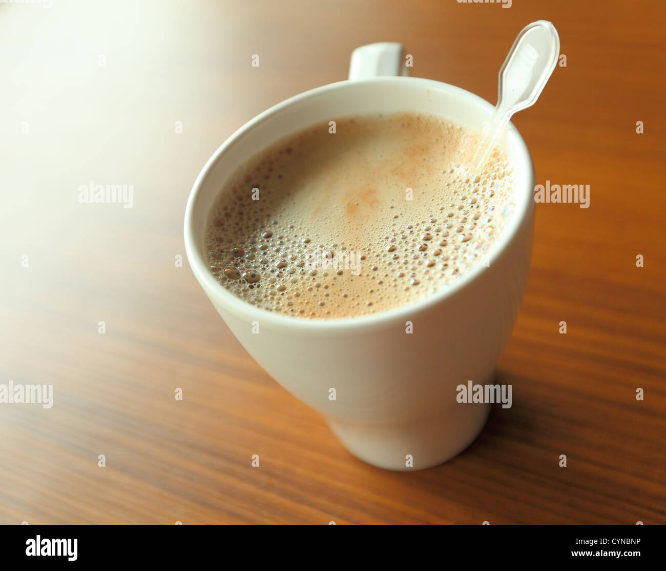 coffee on table Stock Photo - Alamy