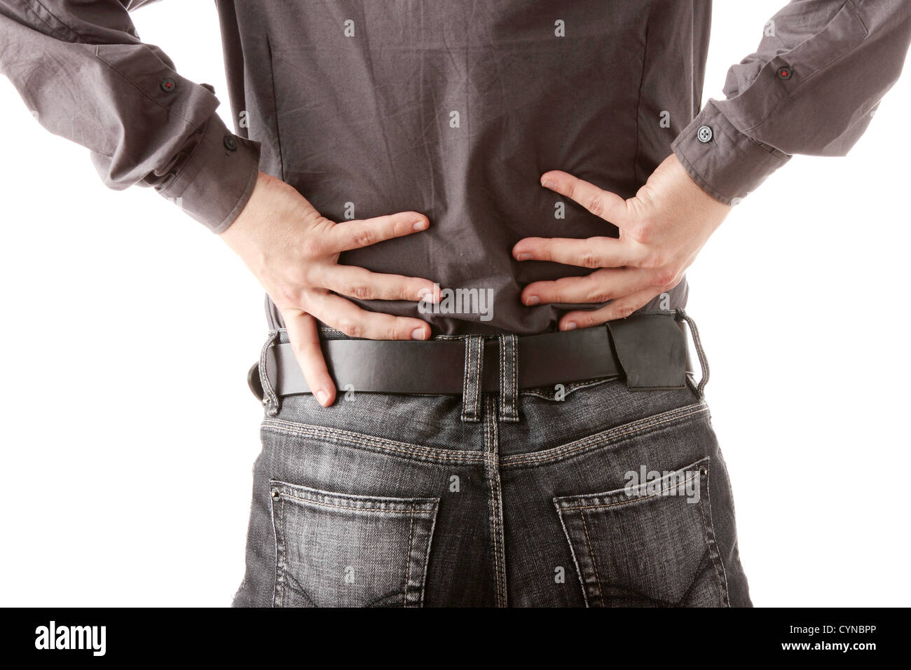 Man back pain anatomy hi-res stock photography and images - Alamy