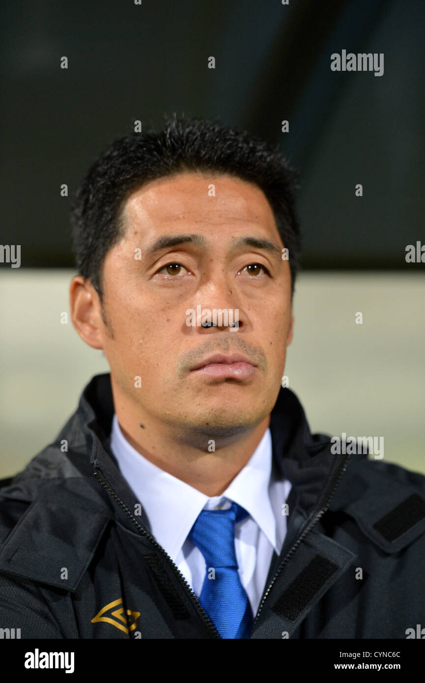 Masanobu Matsunami head coach (Gamba), NOVEMBER 7, 2012 - Football ...