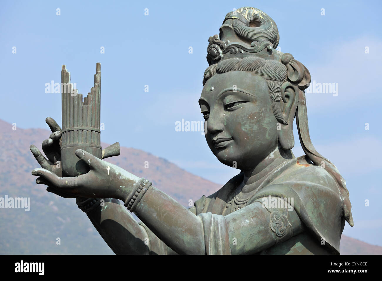 statue in chinese temple Stock Photo - Alamy