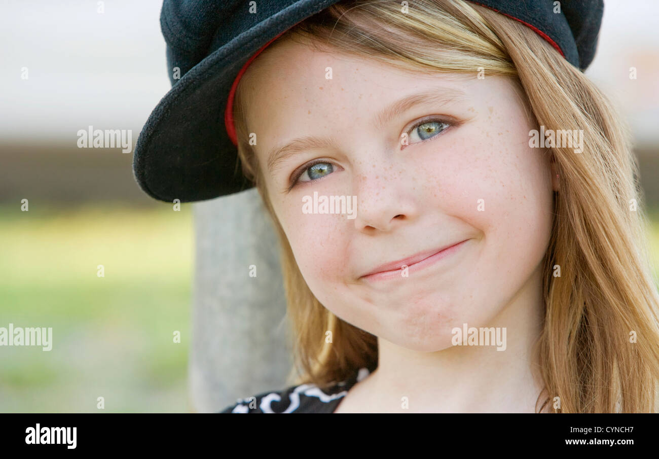 Young kid wearing cap hi-res stock photography and images - Alamy