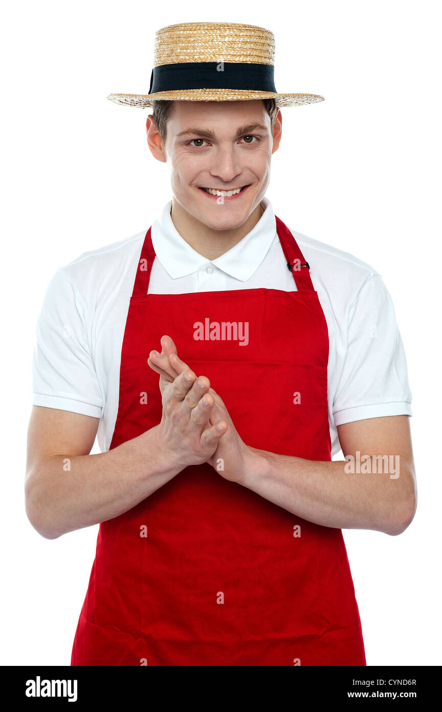 Chef hat white background hi-res stock photography and images - Alamy