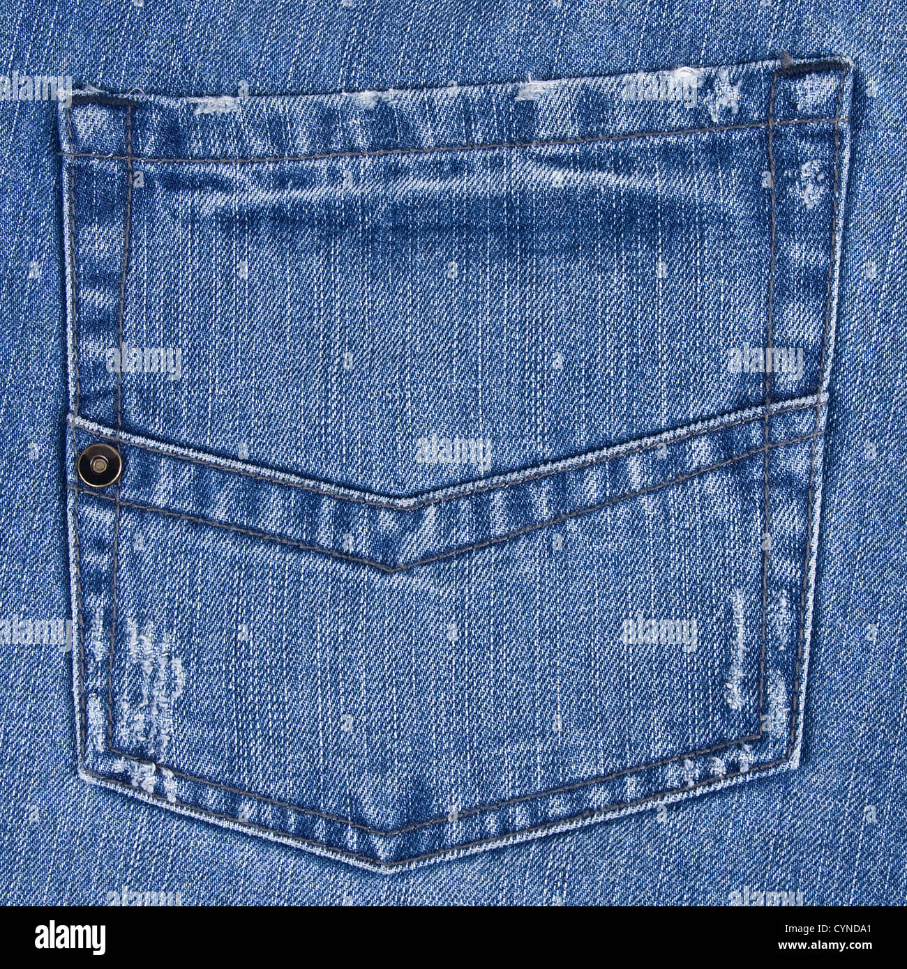 Close up blue jeans pocket Stock Photo - Alamy