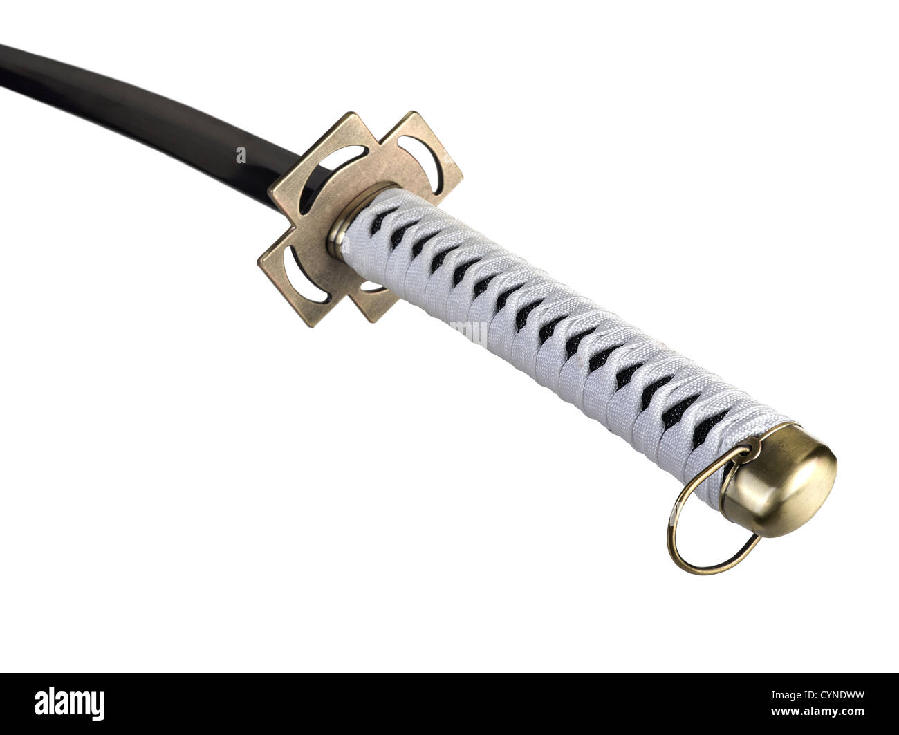 Japanese katana sword on Cut Out Stock Images & Pictures - Alamy