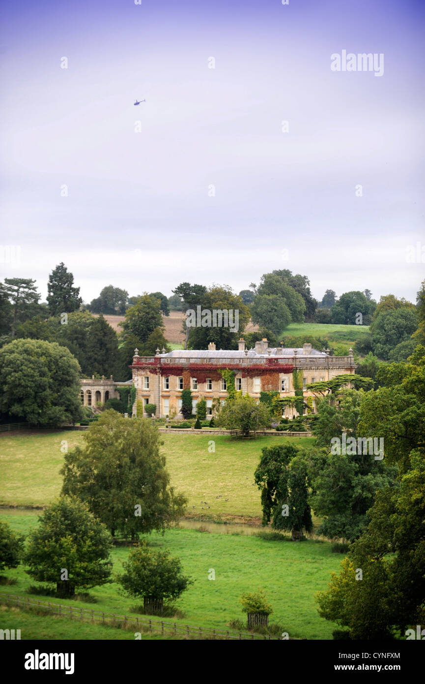 Kiddington Hall near Woodstock, Oxfordshire UK Stock Photo - Alamy