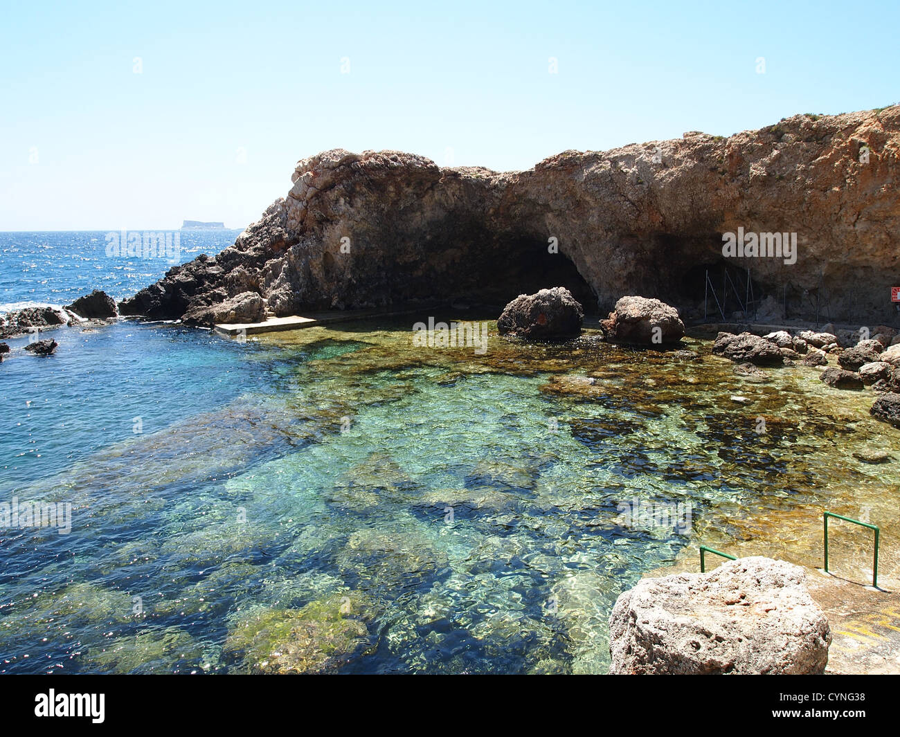 A colorful cove Stock Photo - Alamy
