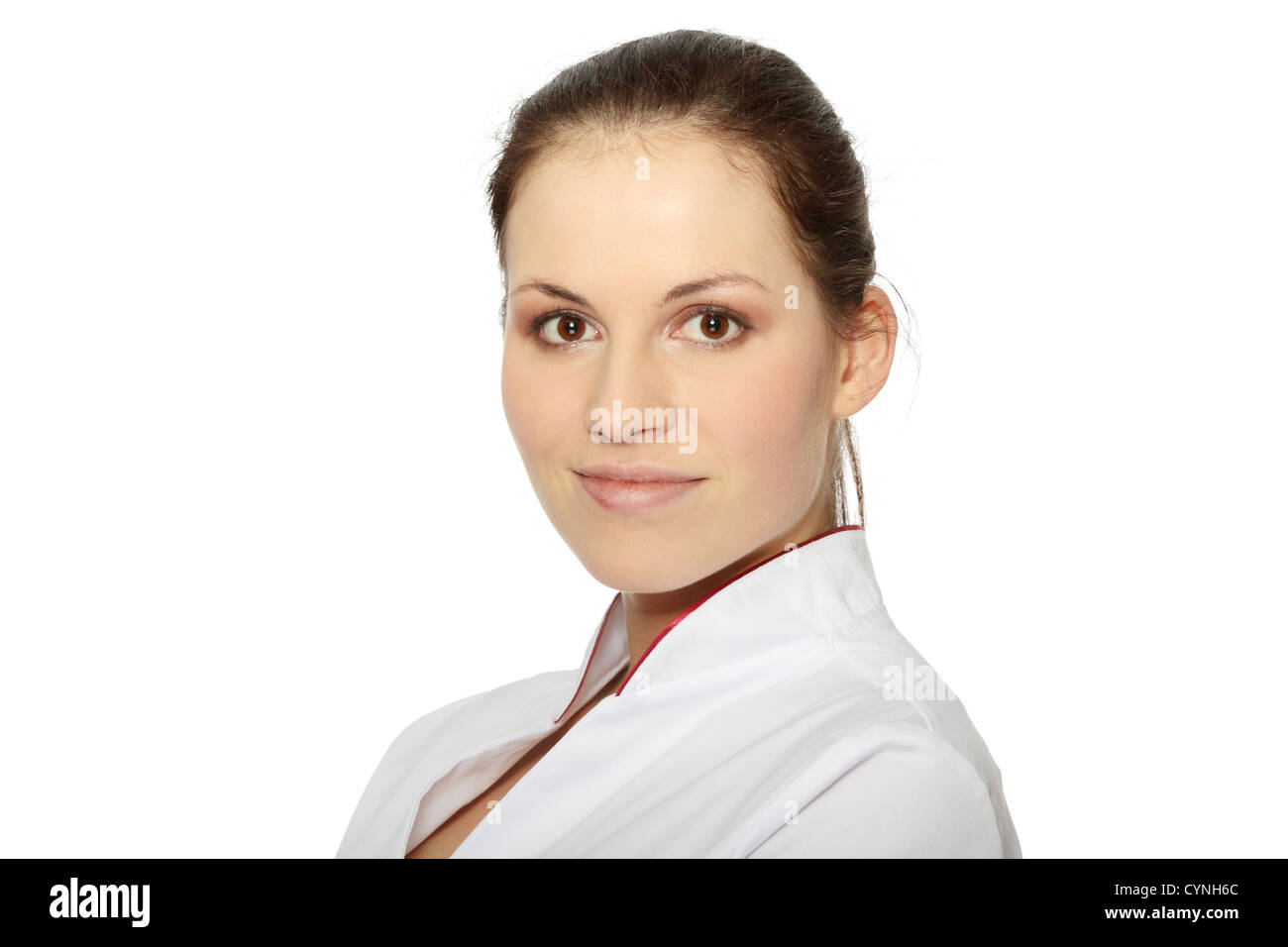 Young female doctor or nurse Stock Photo - Alamy