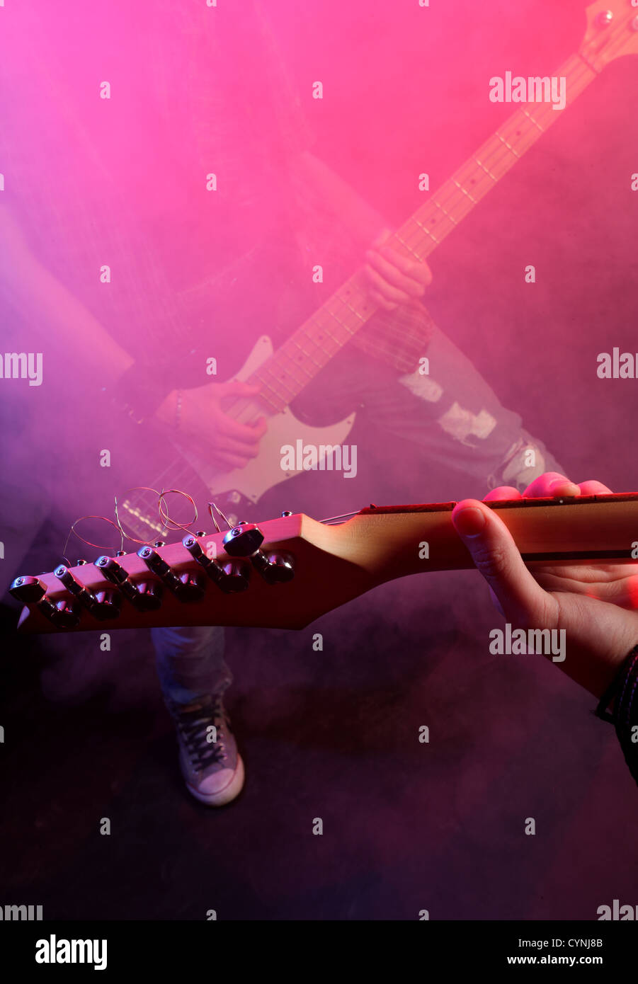 Person at a rock concert hi-res stock photography and images - Alamy