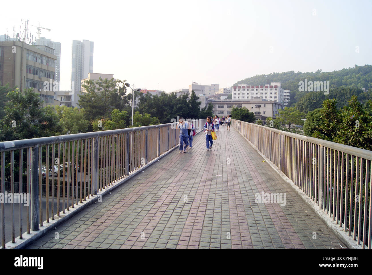 China of primary school children come home from school Stock Photo - Alamy