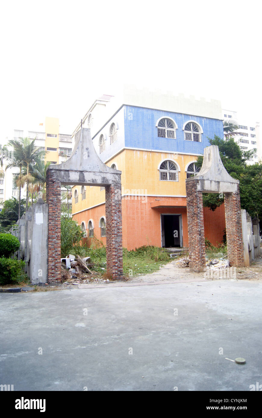 Shenzhen housing construction, China Stock Photo - Alamy