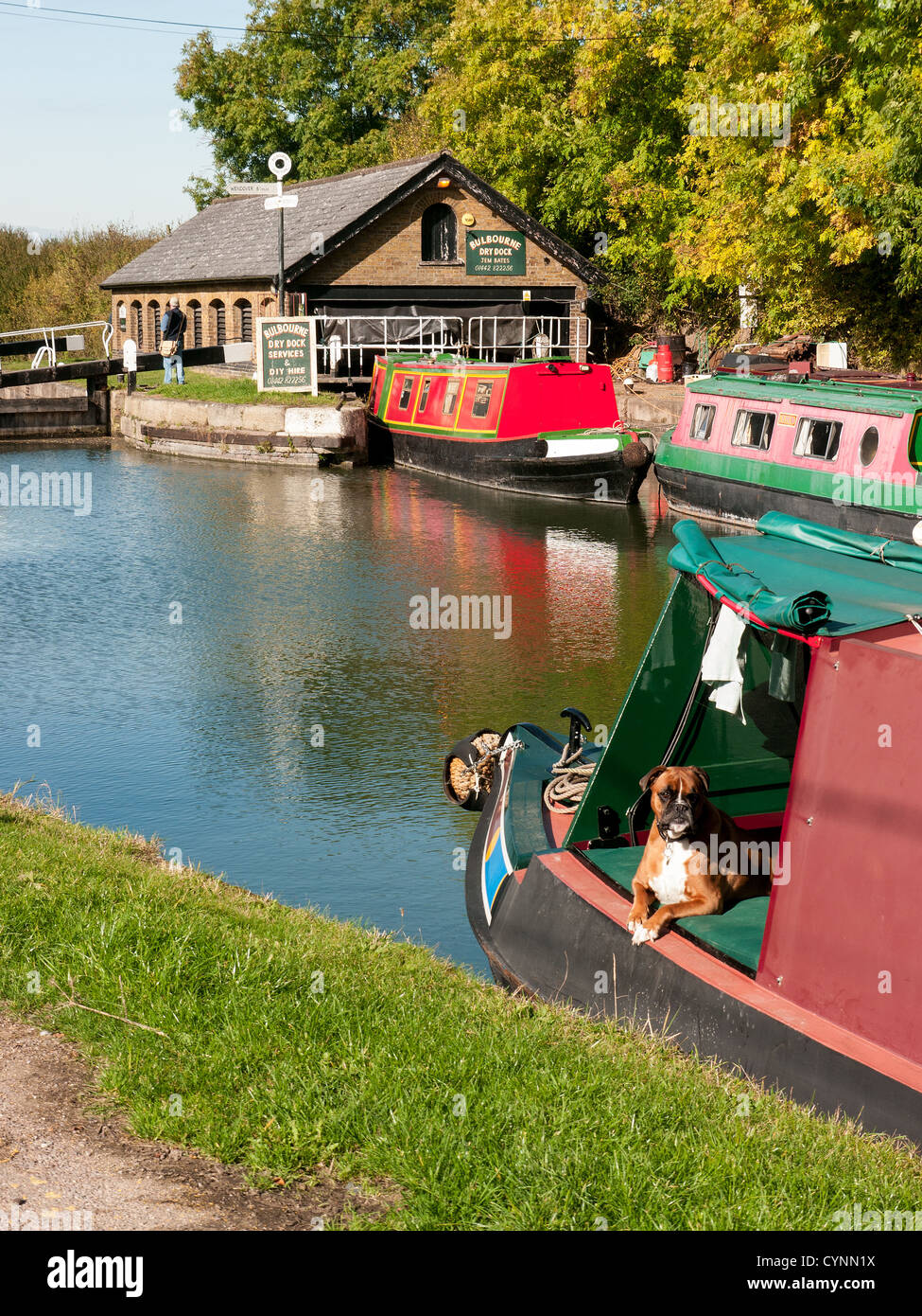 Dry dock for canal boats hi-res stock photography and images - Alamy