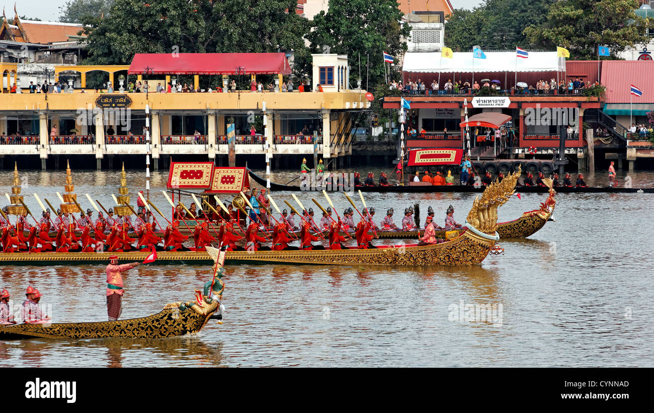 The Royal Barge Procession, Bangkok, Thailand 2012 Stock Photo - Alamy