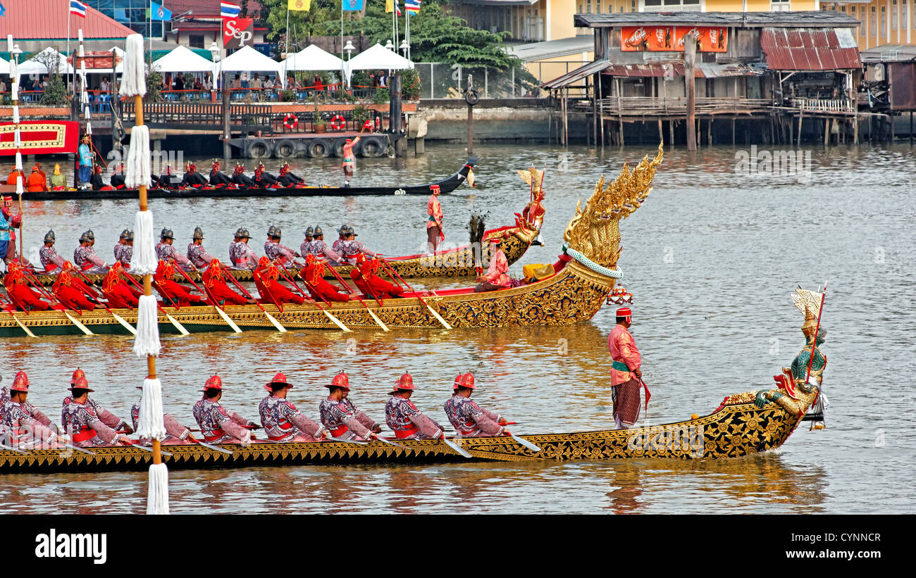 The Royal Barge Procession, Bangkok, Thailand 2012 Stock Photo - Alamy