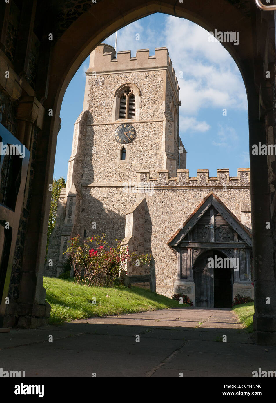 14th century village church saint hi-res stock photography and images ...