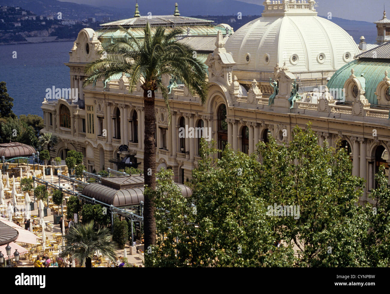cafe de paris, monaco principality Stock Photo - Alamy