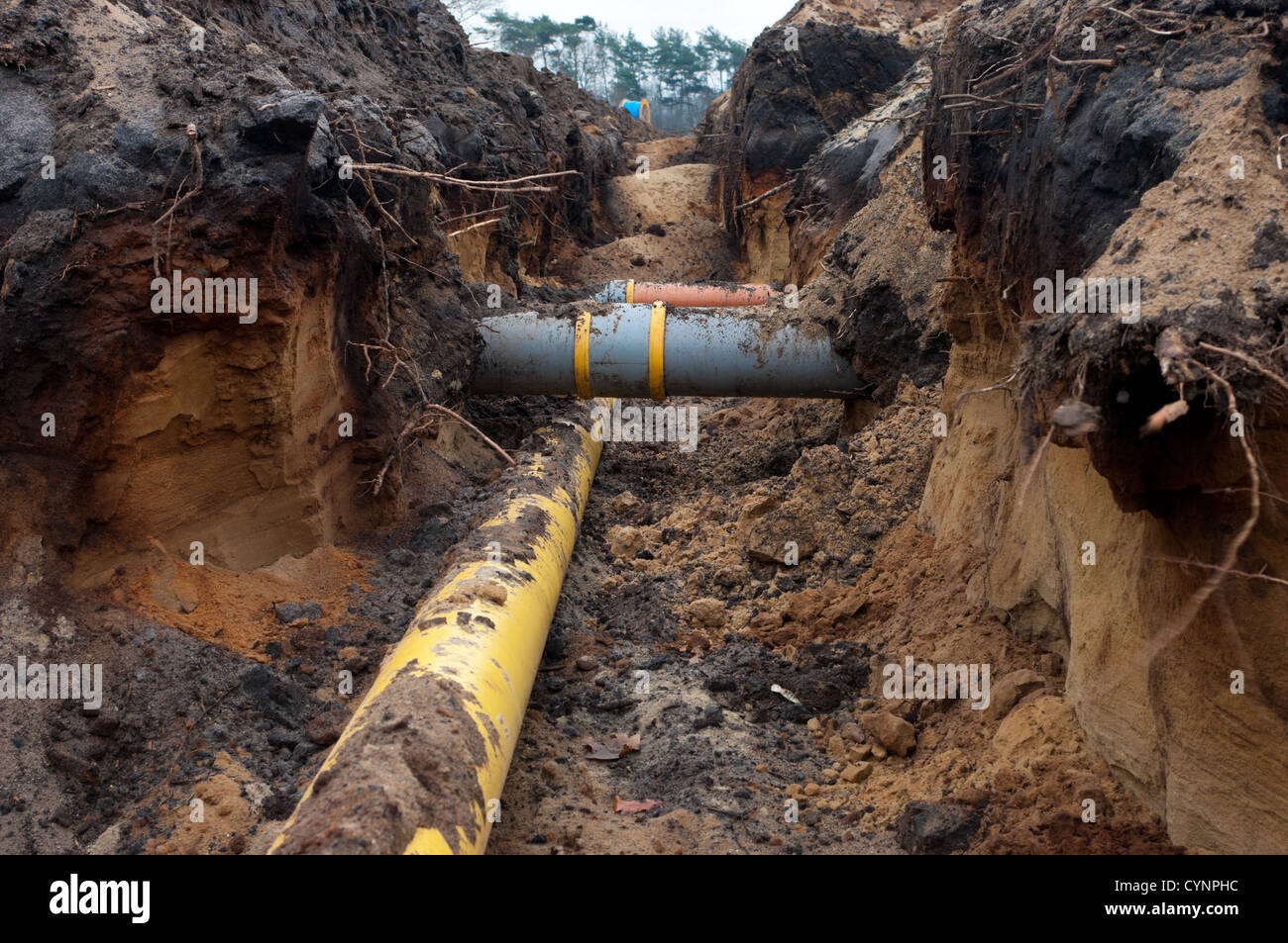 Earth pipe hi-res stock photography and images - Alamy
