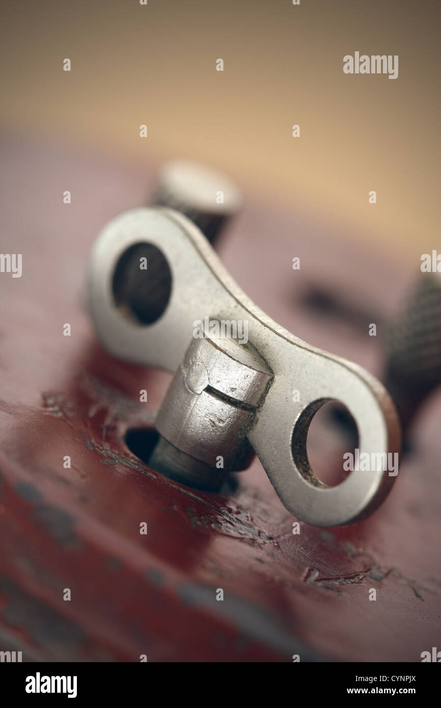 Old clock key close up Stock Photo - Alamy