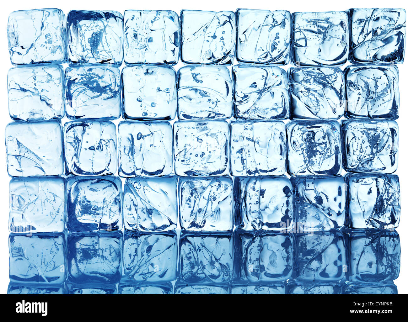 ice background from cubes Stock Photo - Alamy