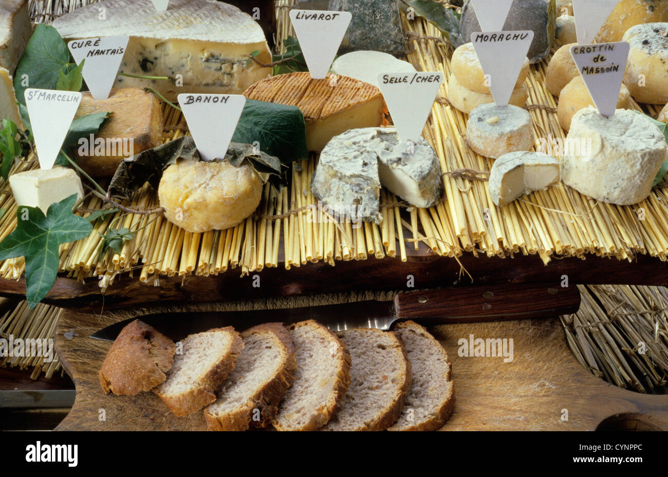 monaco principality, food, cheeses Stock Photo - Alamy