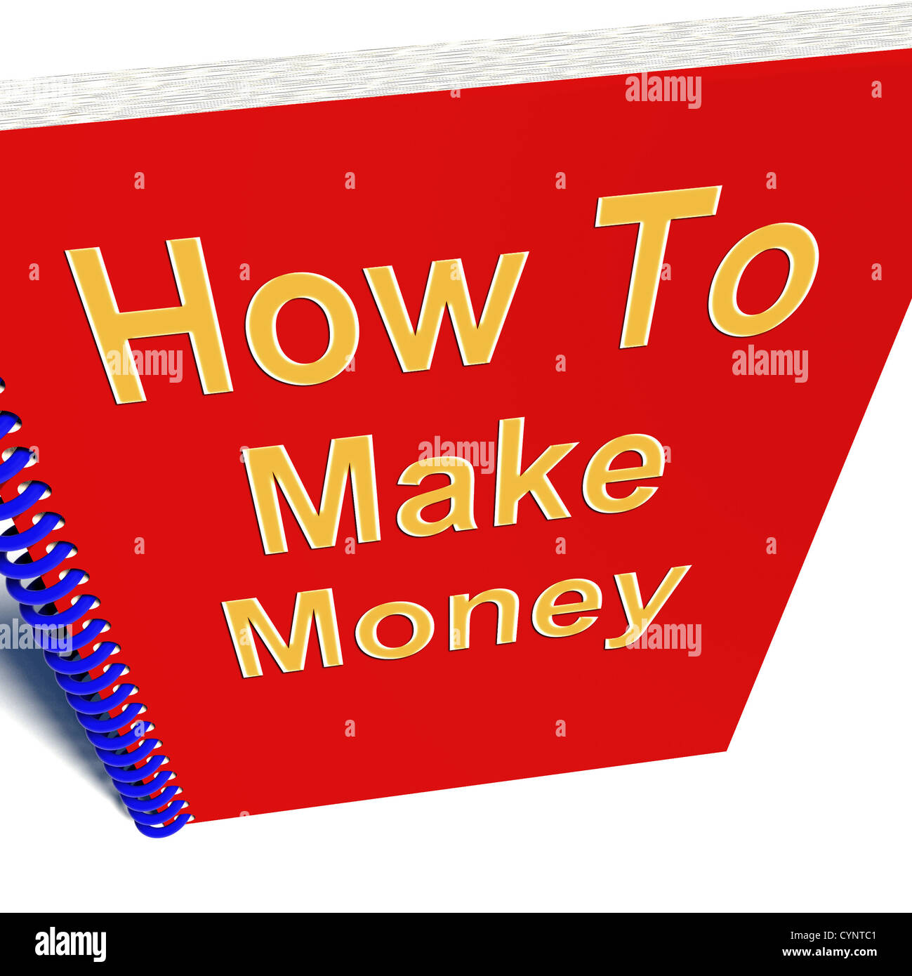 How To Make Money Book Shows Startup Business Stock Photo - Alamy