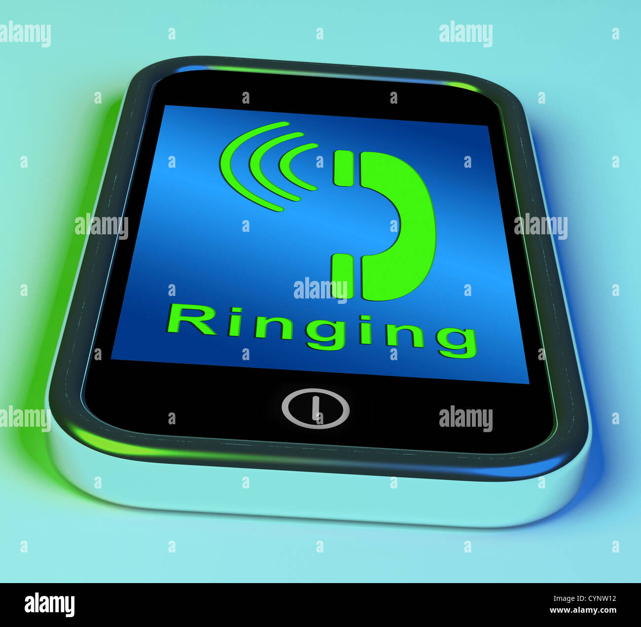 Ringing phone icon hi-res stock photography and images - Alamy