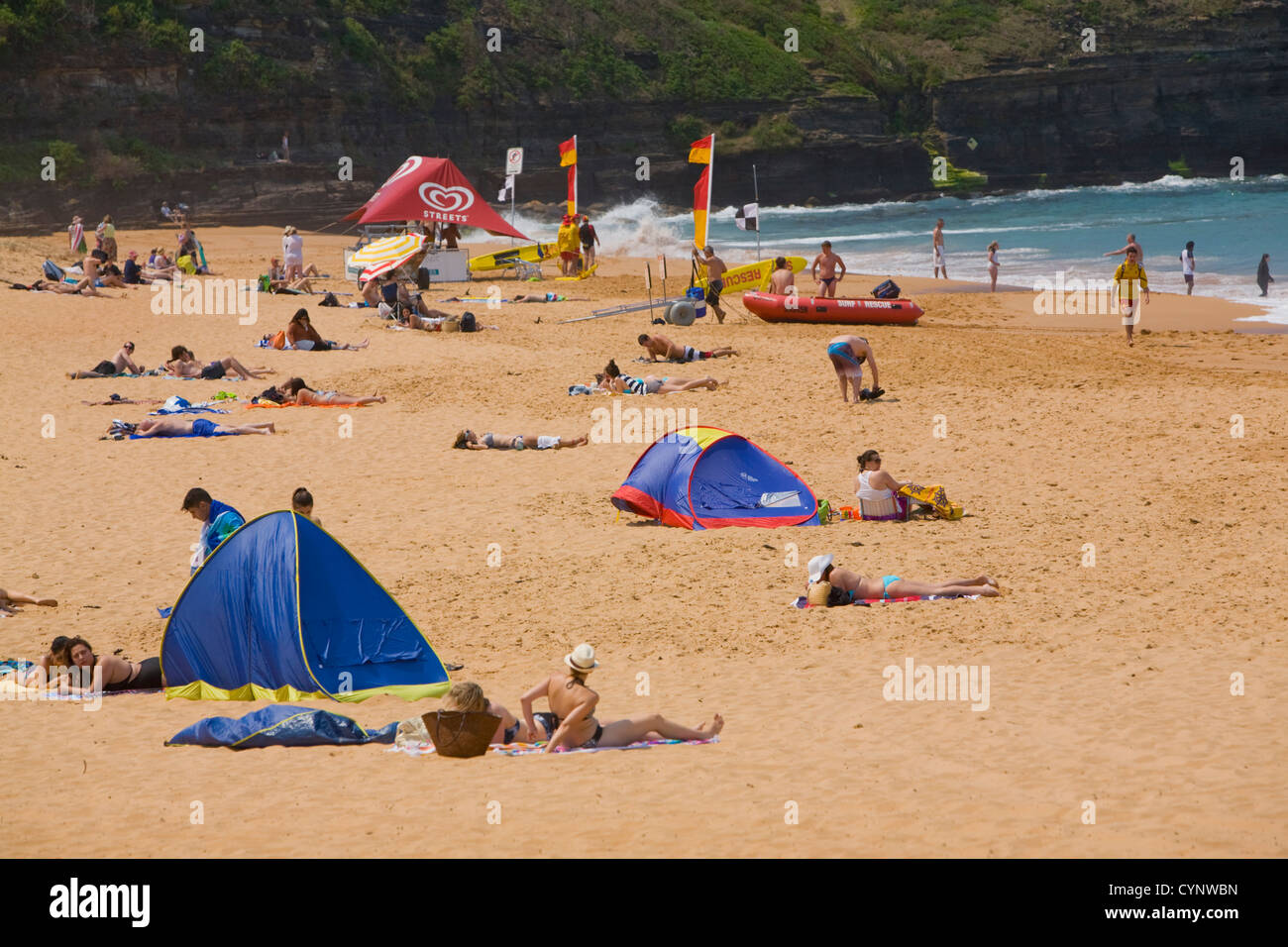 bilgola beach, sydney,australia Stock Photo - Alamy
