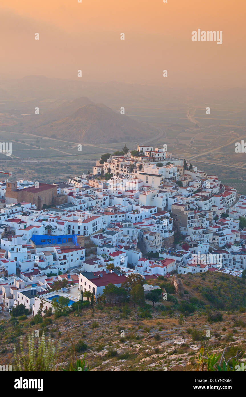 Mojacar, Old town, Almeria province, Andalusia, Spain Stock Photo - Alamy