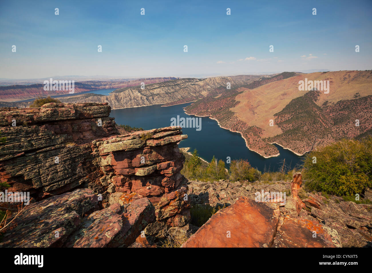 Flaming Gorge recreation area Stock Photo - Alamy