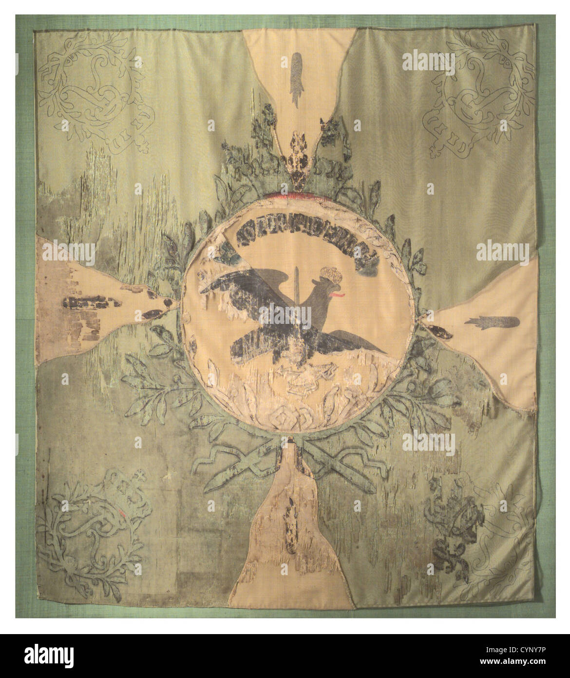 19th century military flag Cut Out Stock Images & Pictures - Alamy