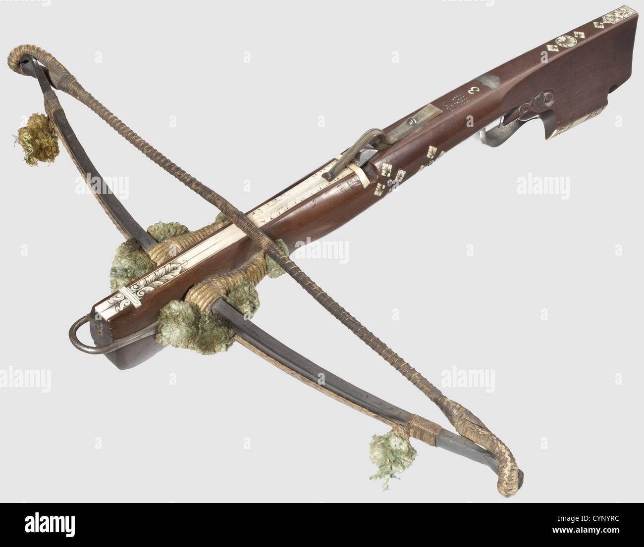A German hunting/sporting crossbow,presumably Saxony,circa 1730 ...