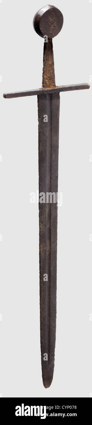 Double edged blade with rounded point hi-res stock photography and ...