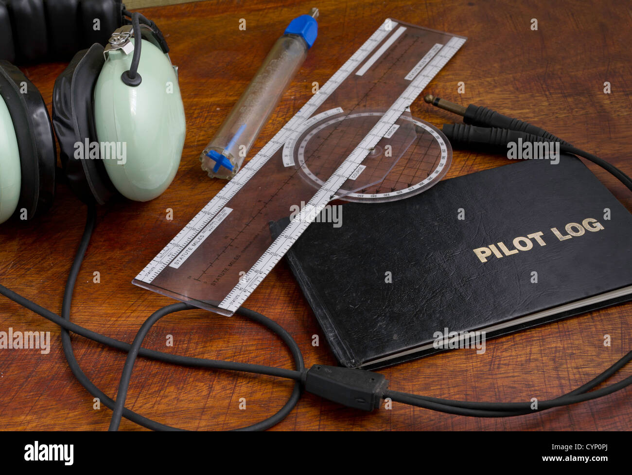 Flight log book hi-res stock photography and images - Alamy