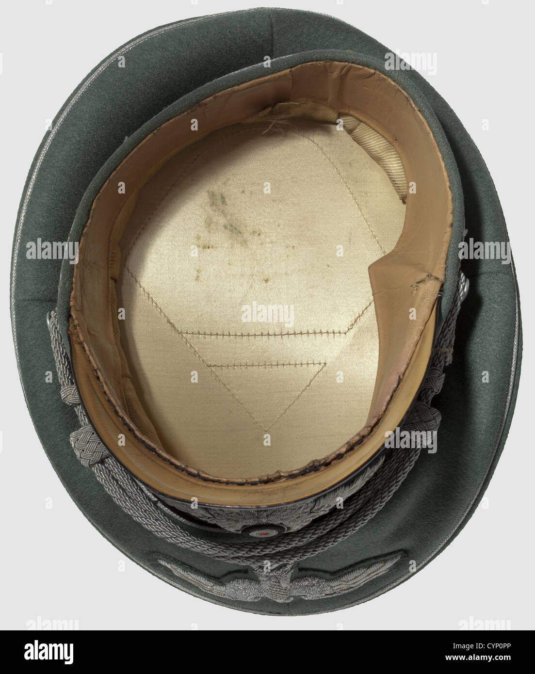 A silver embroidered diplomatic or court uniform hi-res stock ...