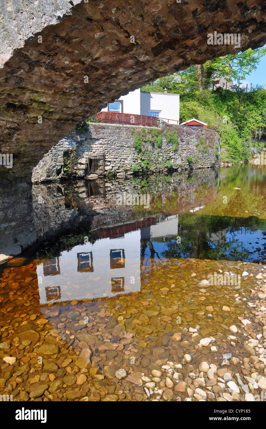 Bridge over the river Ribble near the town centre Stock Photo - Alamy