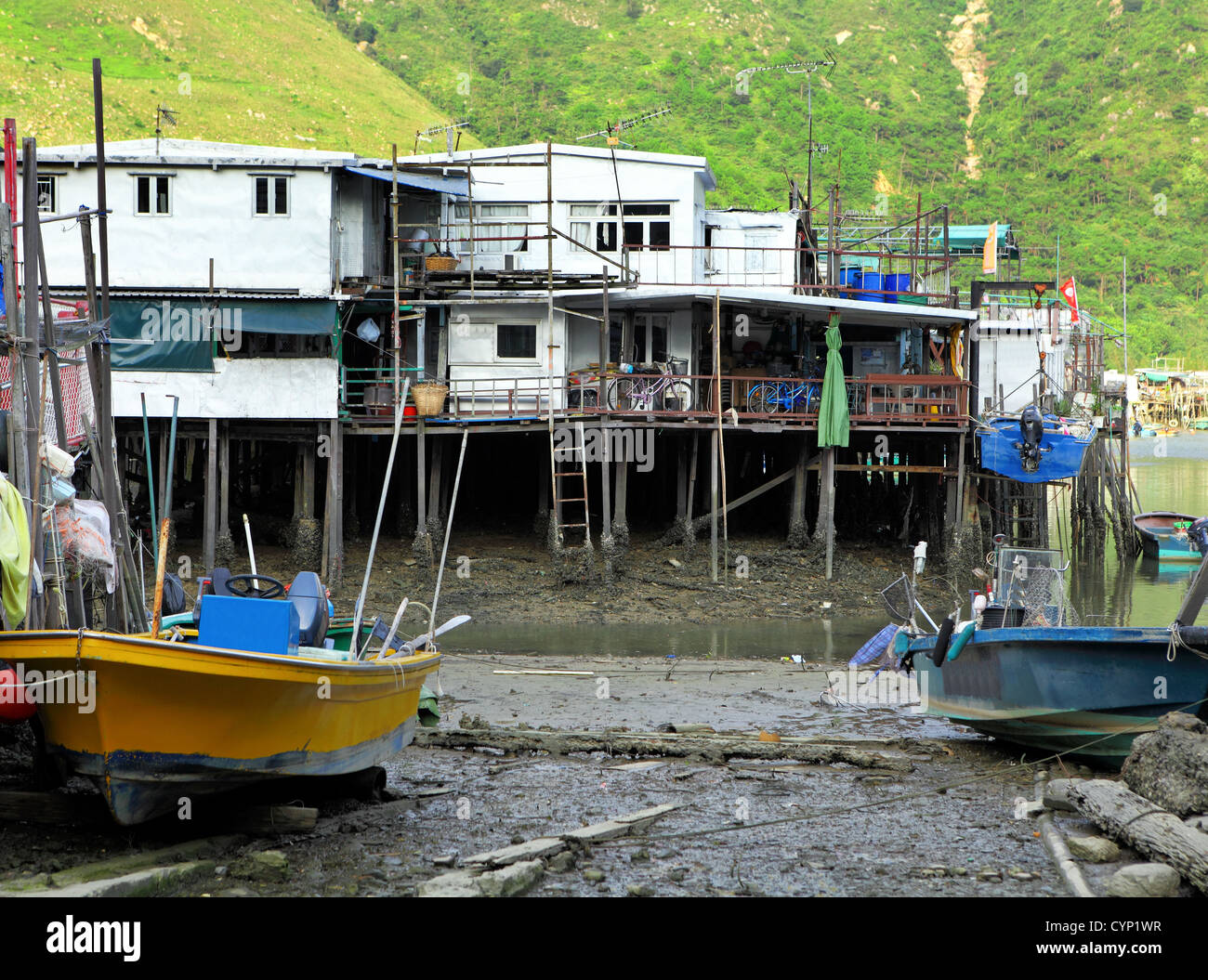 Tai o village huts hi-res stock photography and images - Alamy