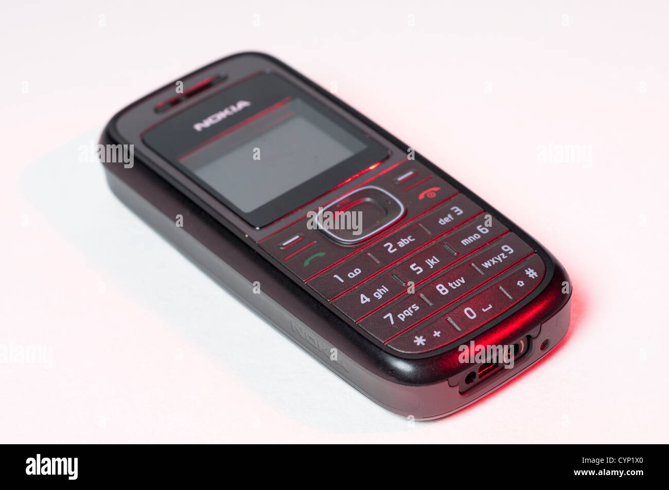 Basic mobile phone Stock Photo - Alamy