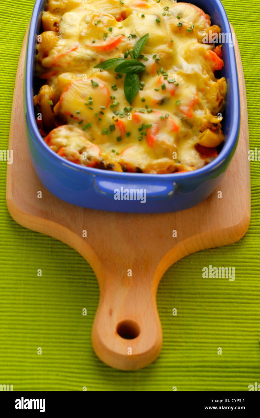 Pasta casserole baked meal hi-res stock photography and images - Alamy